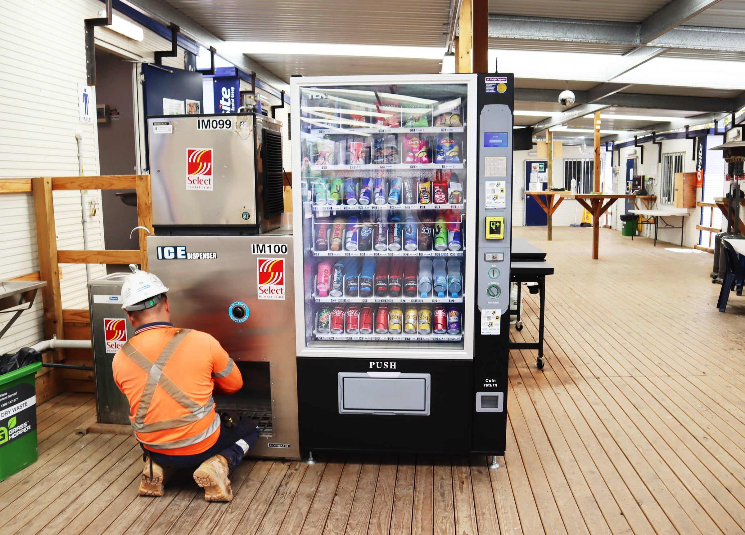 Free Vending Machines for Construction Sites – Wolfe Vending